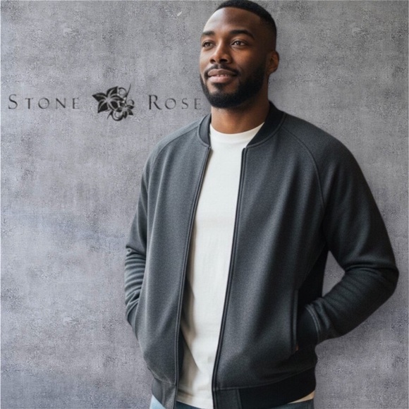 Stone Rose | Jackets & Coats | Stone Rose Mens Performance Bomber ...